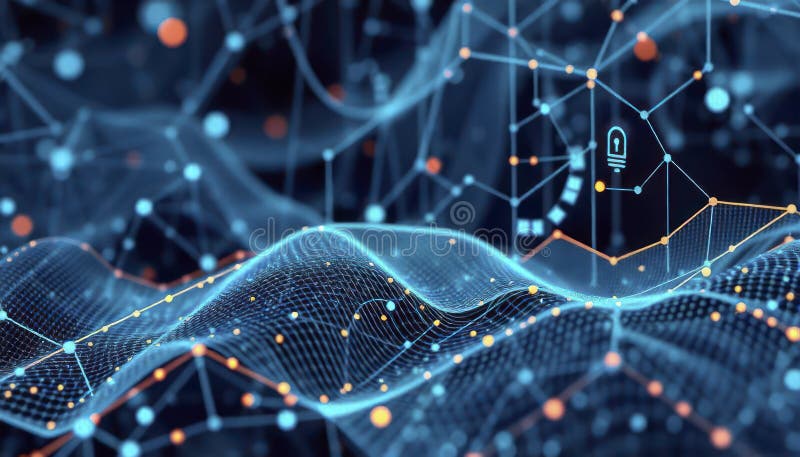 Data Fabric Analytics Artificial Intelligence , Technology Background ... Data Fabric Analytics Artificial Intelligence , Technology Background ...