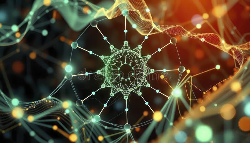 Data Fabric Analytics Artificial Intelligence , Technology Background ...