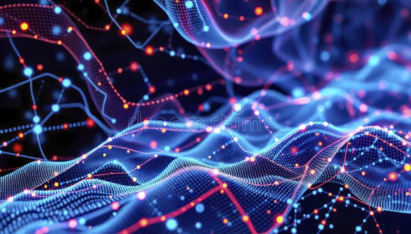 Data Fabric Analytics Artificial Intelligence , Technology Background ... Data Fabric Analytics Artificial Intelligence , Technology Background ...