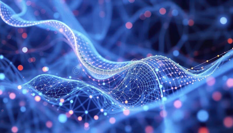 Data Fabric Analytics Artificial Intelligence , Technology Background ...