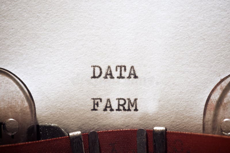 Data farm concept stock photo. Image of storage, computer - 258330752