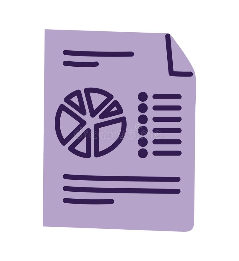 Data file purple stock vector. Illustration of information - 233972055