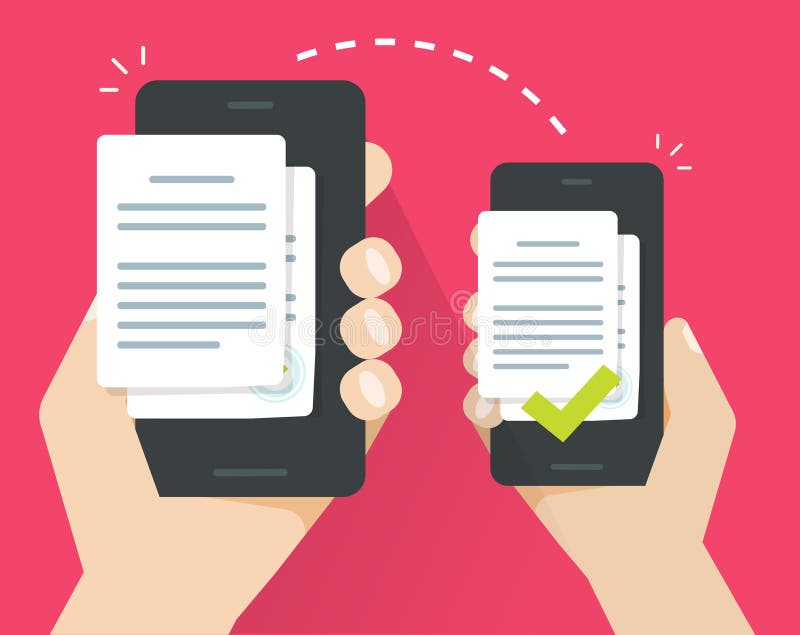 Vector of Cellphones Production Stock Vector - Illustration of ...