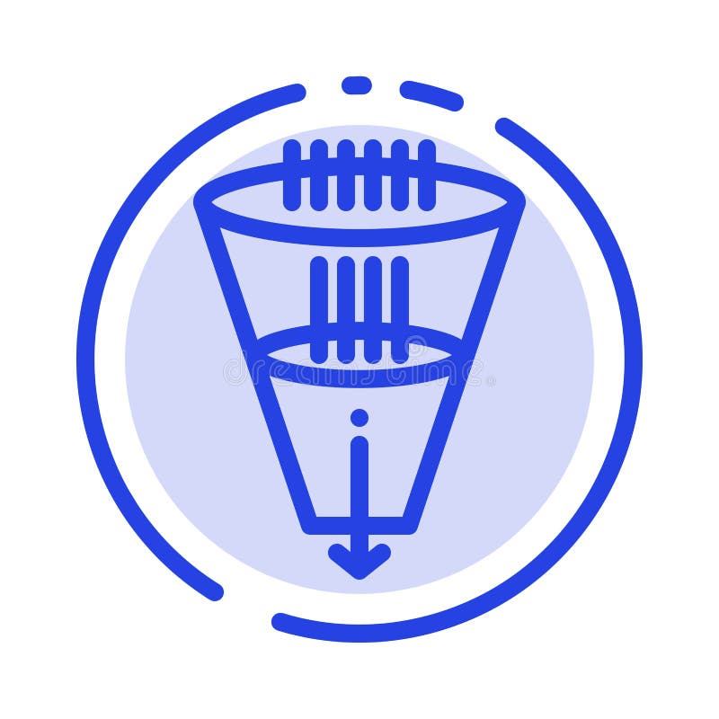 Data, Filter, Filtering, Filtration, Funnel Blue Solid Logo Template ...