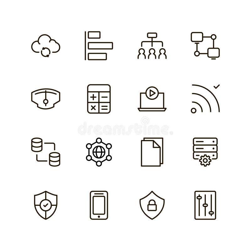Data flat icon stock vector. Illustration of connection - 103444657