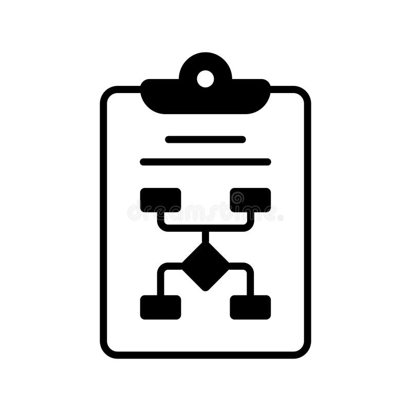Data Flow Chart Icon, Algorithm Vector in Editable Style, Business ... Data Flow Chart Icon, Algorithm Vector in Editable Style, Business ...