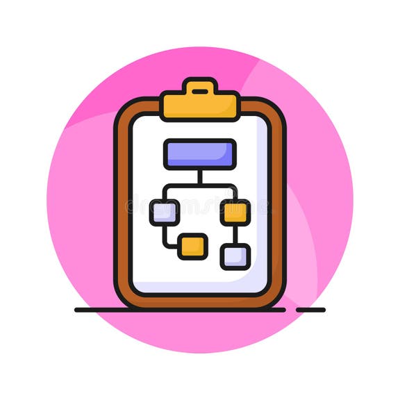 Data Flow Chart Vector Design in Modern Style, Algorithm Stock Vector ...