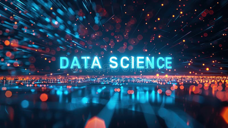 Data Flow Concept Big Data Technology And Data Science Illustration Visualizing Complex