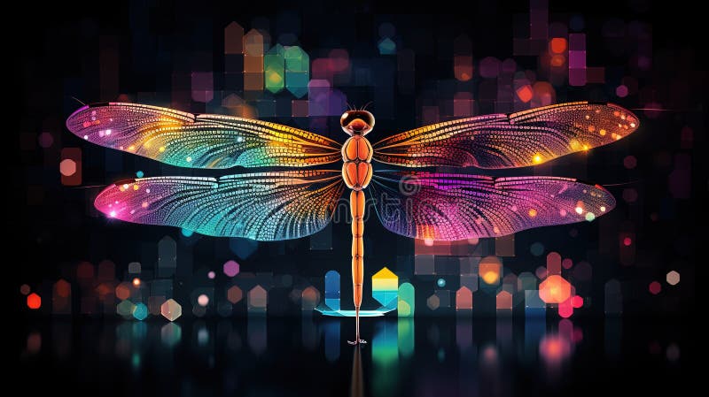 Data Flow Concept with the Flight of a Digital Dragonfly. Technological ...