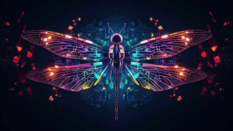 Data Flow Concept with the Flight of a Digital Dragonfly. Technological ...