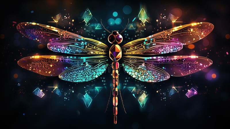 Data Flow Concept with the Flight of a Digital Dragonfly. Technological ...