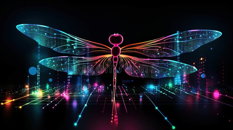Data Flow Concept with the Flight of a Digital Dragonfly. Technological ...