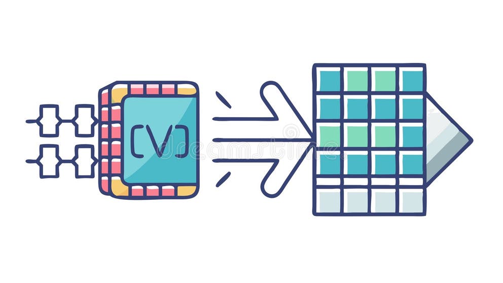 Data Flow Diagram, Information Processing, System Architecture, Vector ...