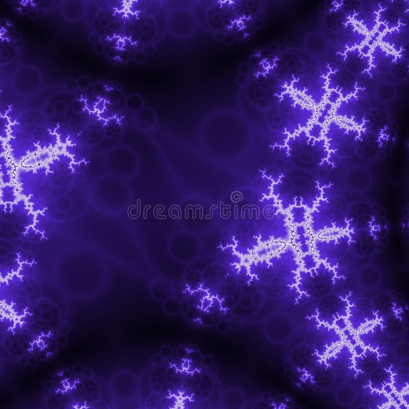 Data Flow Wave in Abstract Style on Purple Background. Multithreading ...