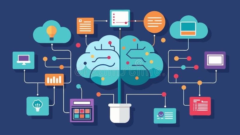 Data Flowed in and Out of the Digital Brain Each Piece Meticulously ...