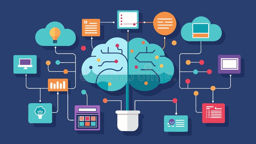 Data Flowed in and Out of the Digital Brain Each Piece Meticulously ...
