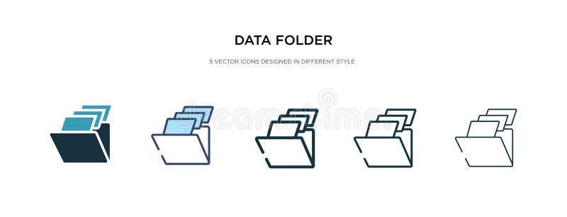 Big data icon set stock vector. Illustration of application - 34333961
