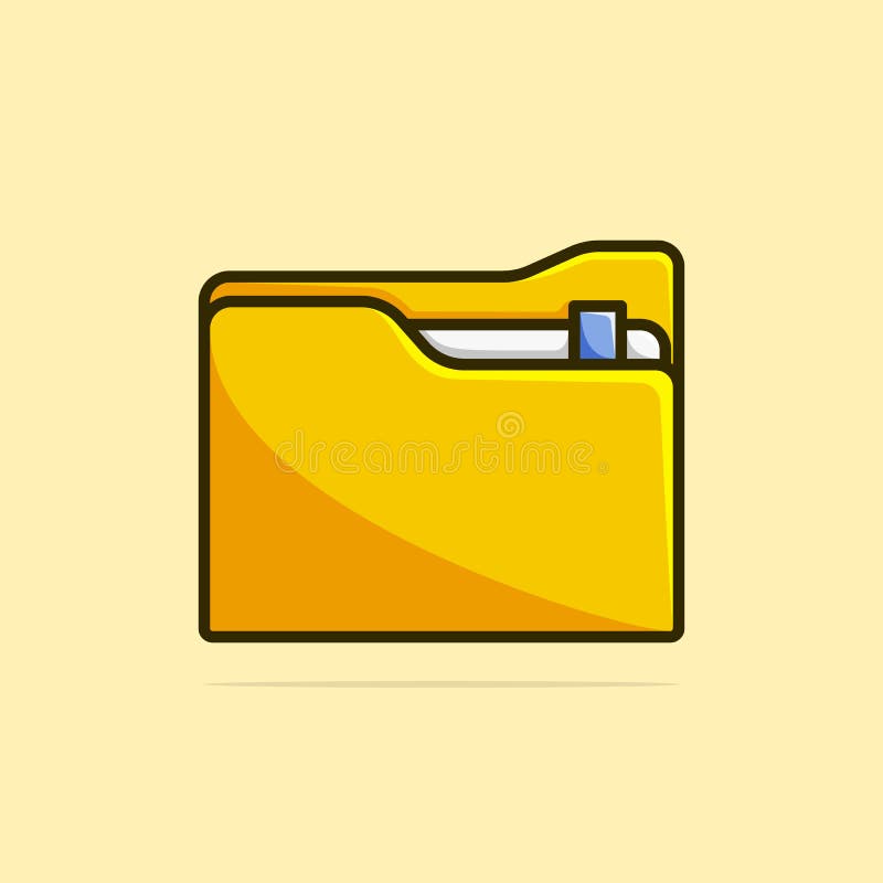 Data folder icon vector stock vector. Illustration of modern - 264678347