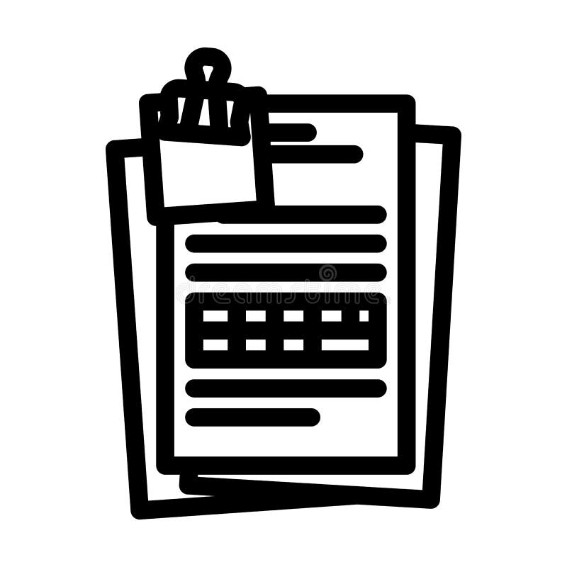 Data Folder Line Icon Vector Illustration Stock Vector - Illustration ... Data Folder Line Icon Vector Illustration Stock Vector - Illustration ...