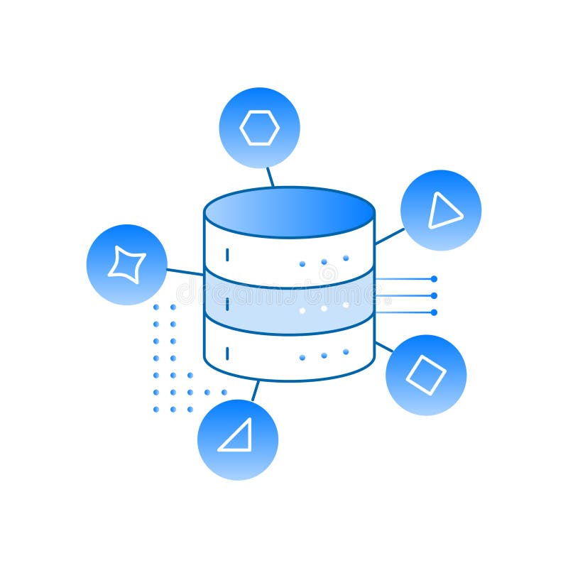 Data Gathering Icon. Data Acquisition, Data Capture, Data Sourcing ...