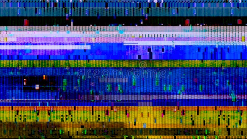 Data Glitch Streaming Data Malfunction 11048 Stock Photo - Image of ...