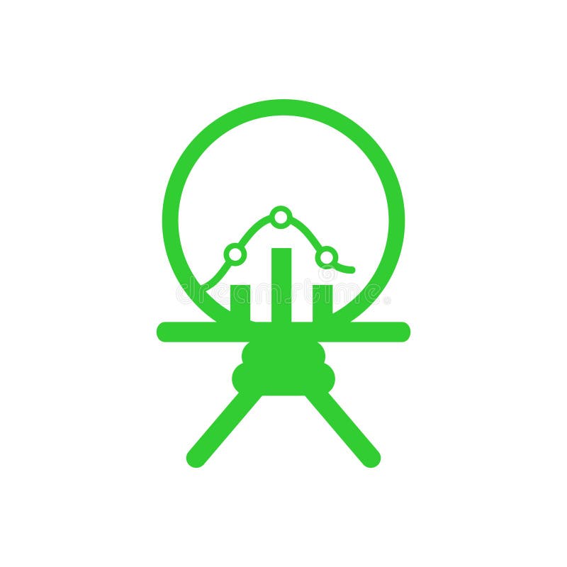 Data , Graph , Chart , Growth Rate, Business Analysis Green Icon Stock ...