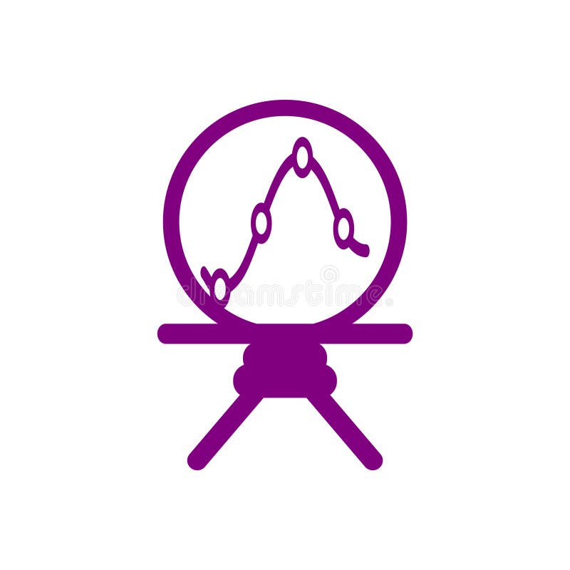 Data , Graph , Chart , Growth Rate, Business Analysis Purple Icon Stock ...
