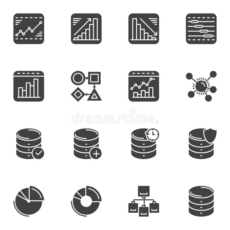 Database Backup Icon Vector, Filled Flat Sign, Solid Pictogram Isolated ...