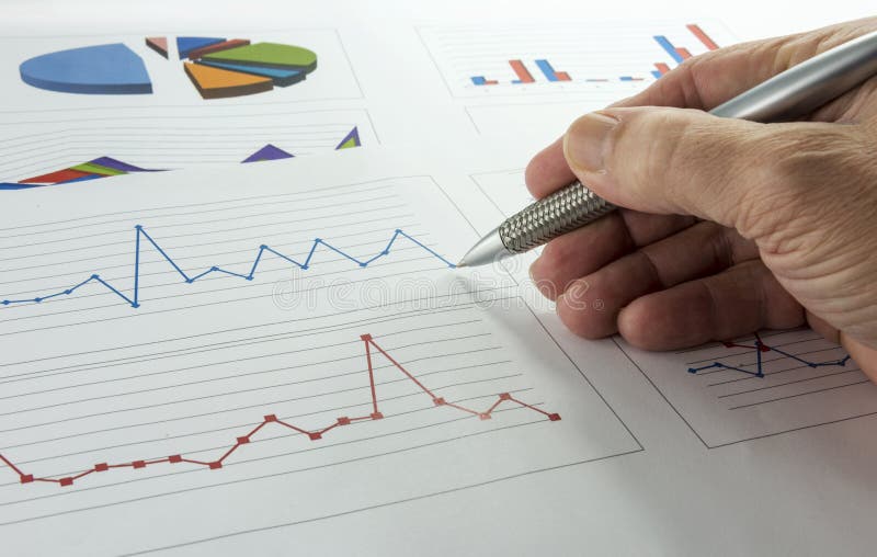 Data graphics analysis stock image. Image of frequency - 25627075