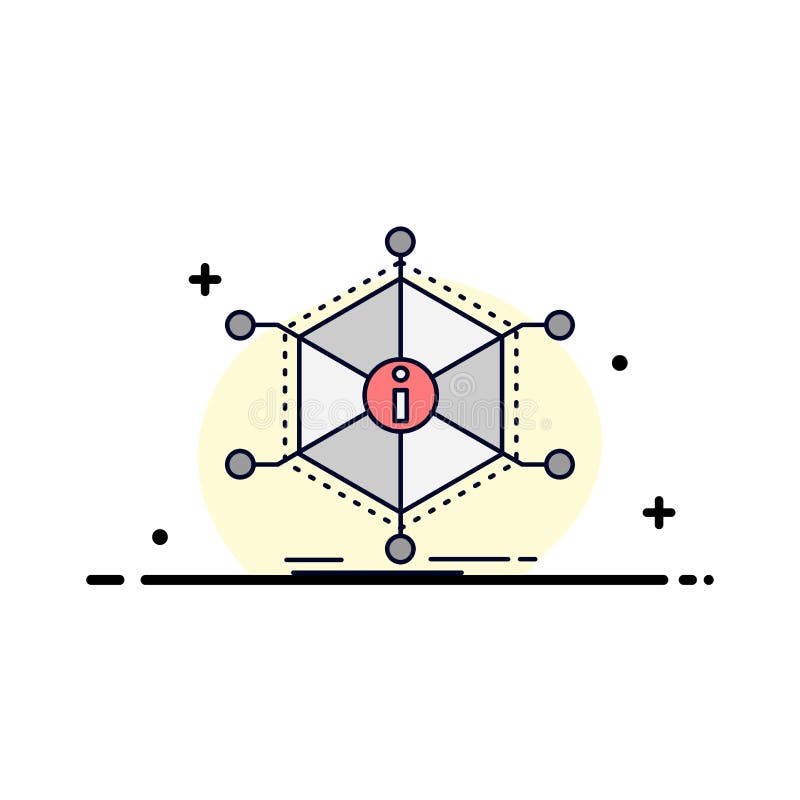 Data, Help, Info, Information, Resources Flat Color Icon Vector Stock ... Data, Help, Info, Information, Resources Flat Color Icon Vector Stock ...
