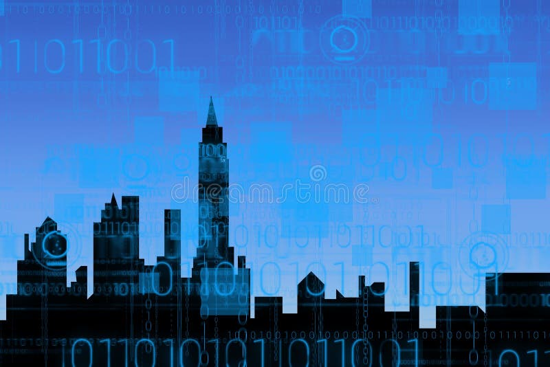 Data and icons graphics stock photo. Image of design - 78068972