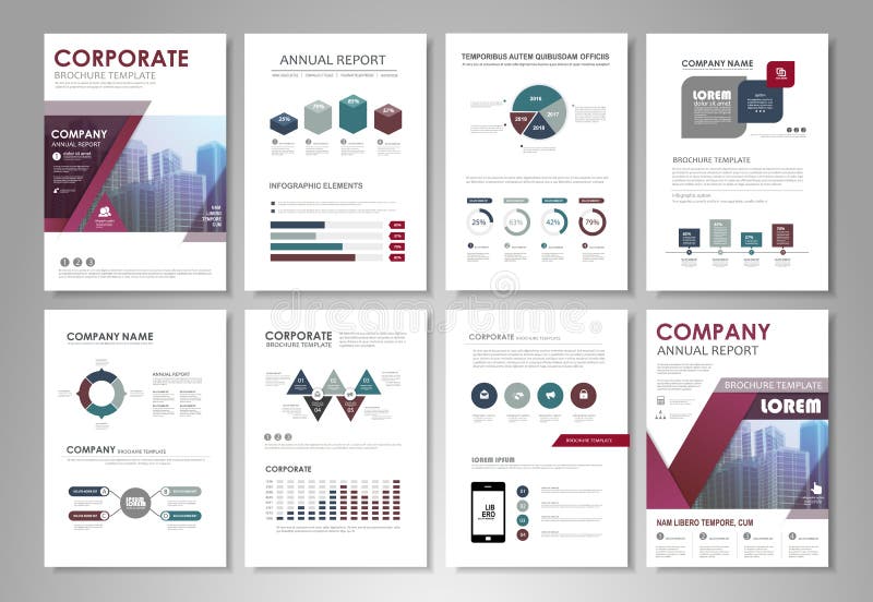 Data Infographic Set stock vector. Illustration of concept - 122043495