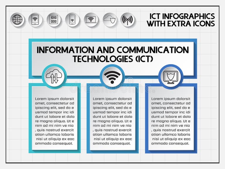 Ict Infographics Stock Illustrations – 62 Ict Infographics Stock ...