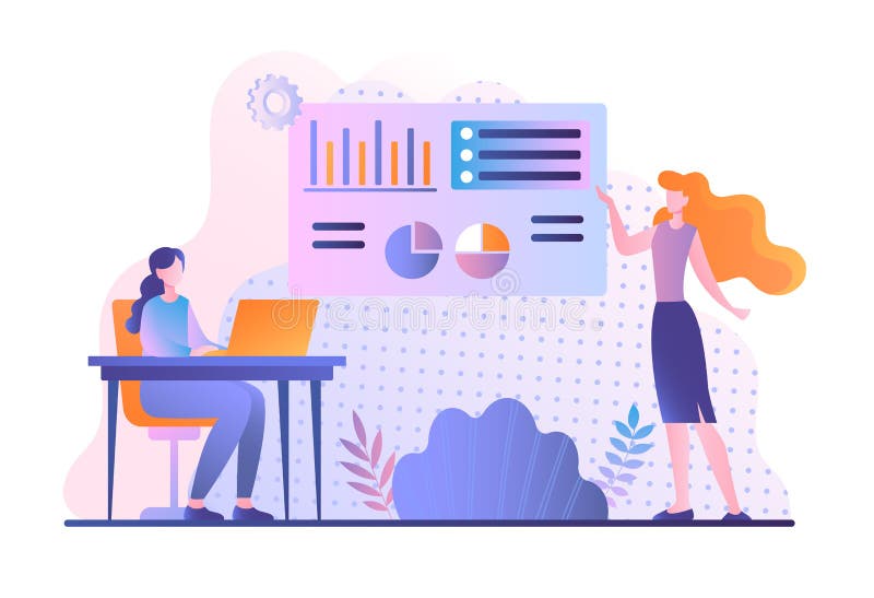 Data inform illustration stock vector. Illustration of information ...