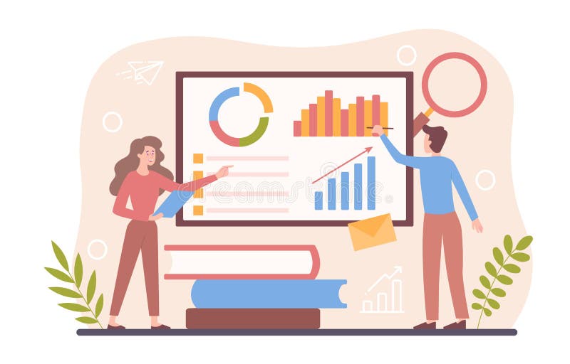 Data inform illustration stock vector. Illustration of flat - 233802617