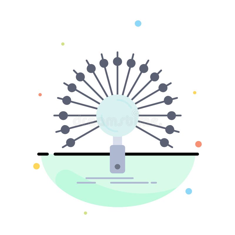Data Information Informational Network Retrieval Flat Color Icon