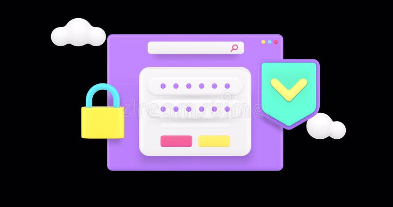Data Information Security Personal Account Password Access Cyber ...
