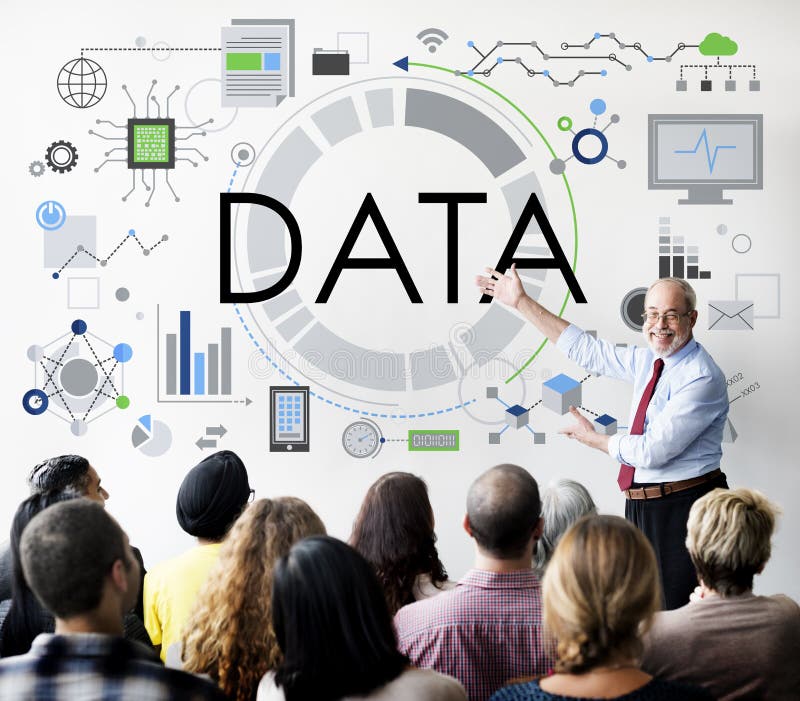 Data Information Statistics Technology Analysis Concept Stock Photo ...
