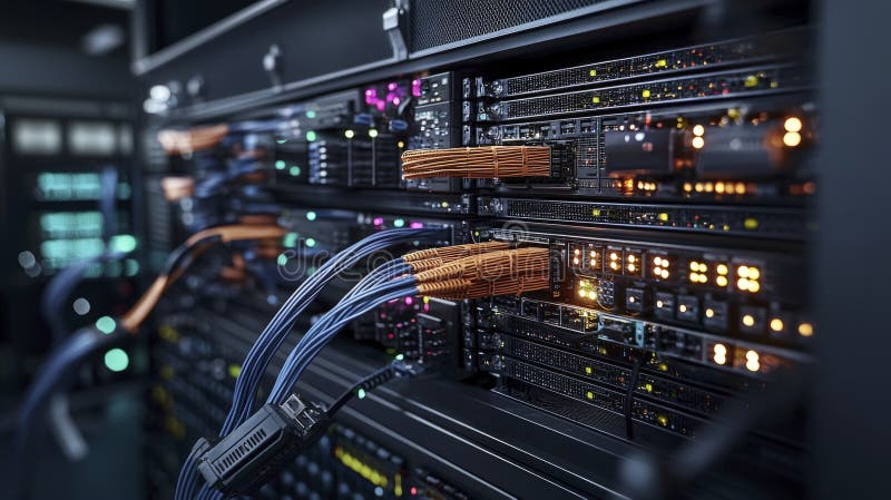 Data Infrastructure Event Technology Hub Digital Network High-tech ...