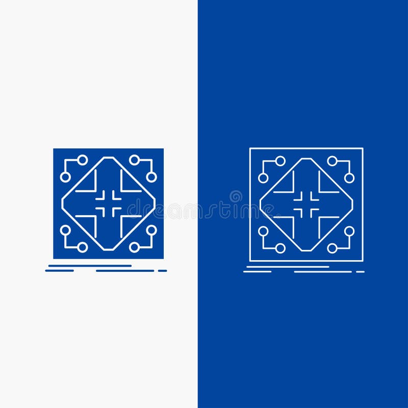 Data, Infrastructure, Network, Matrix, Grid Line and Glyph Web Button ...