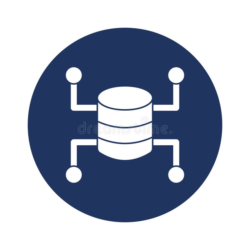 Data Infrastructure Vector Icon Which Can Easily Modify or Edit Stock ...