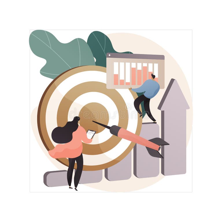 Data Initiative Abstract Concept Vector Illustration. Stock ...