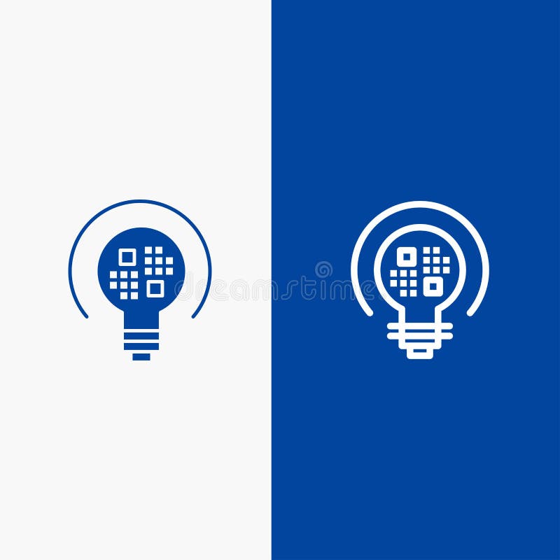 Data, Insight, Light, Bulb Flat Color Icon. Vector Icon Banner Template ...
