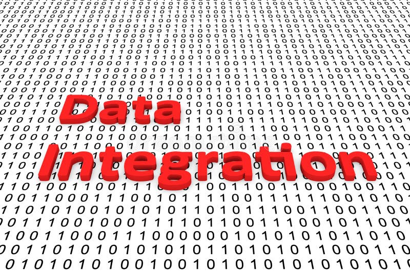 Data integration stock illustration. Illustration of code - 94803059