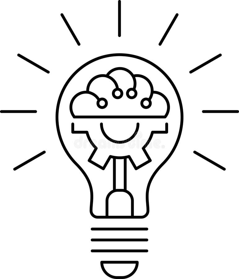 Data Integration Icon Software Api Thin Line Symbol Isolated On White Background Stock Vector