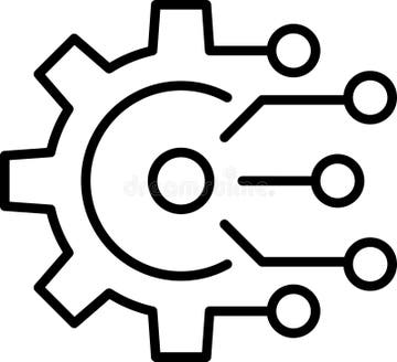 Data Integration Icon. Software, Api Thin Line Symbol Isolated on White ...