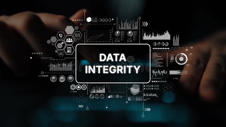 Data Integrity Concept with Digital Interface and Graphical Elements for Information Security ...