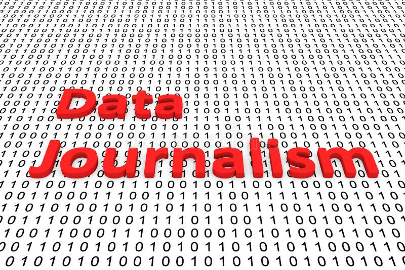 Data Journalism or Data-driven Journalism Web Banner or Landing Page ...