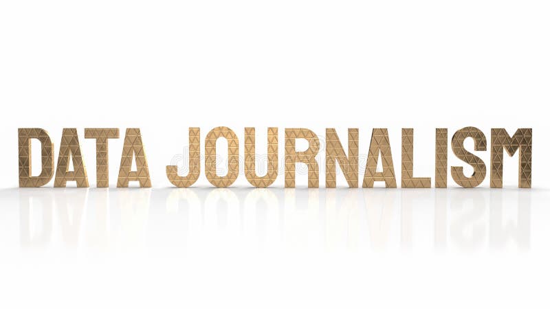 Data Journalism or Data-driven Journalism Concept. Big Data Filtering ...