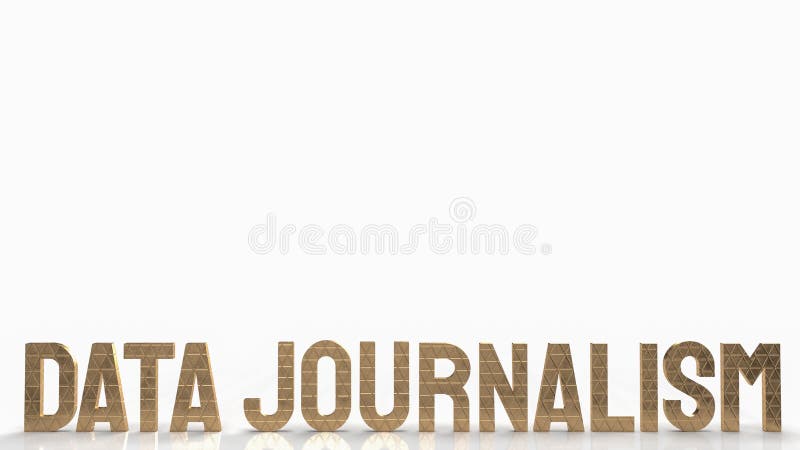 Data Journalism or Data-driven Journalism Concept. Big Data Filtering ...